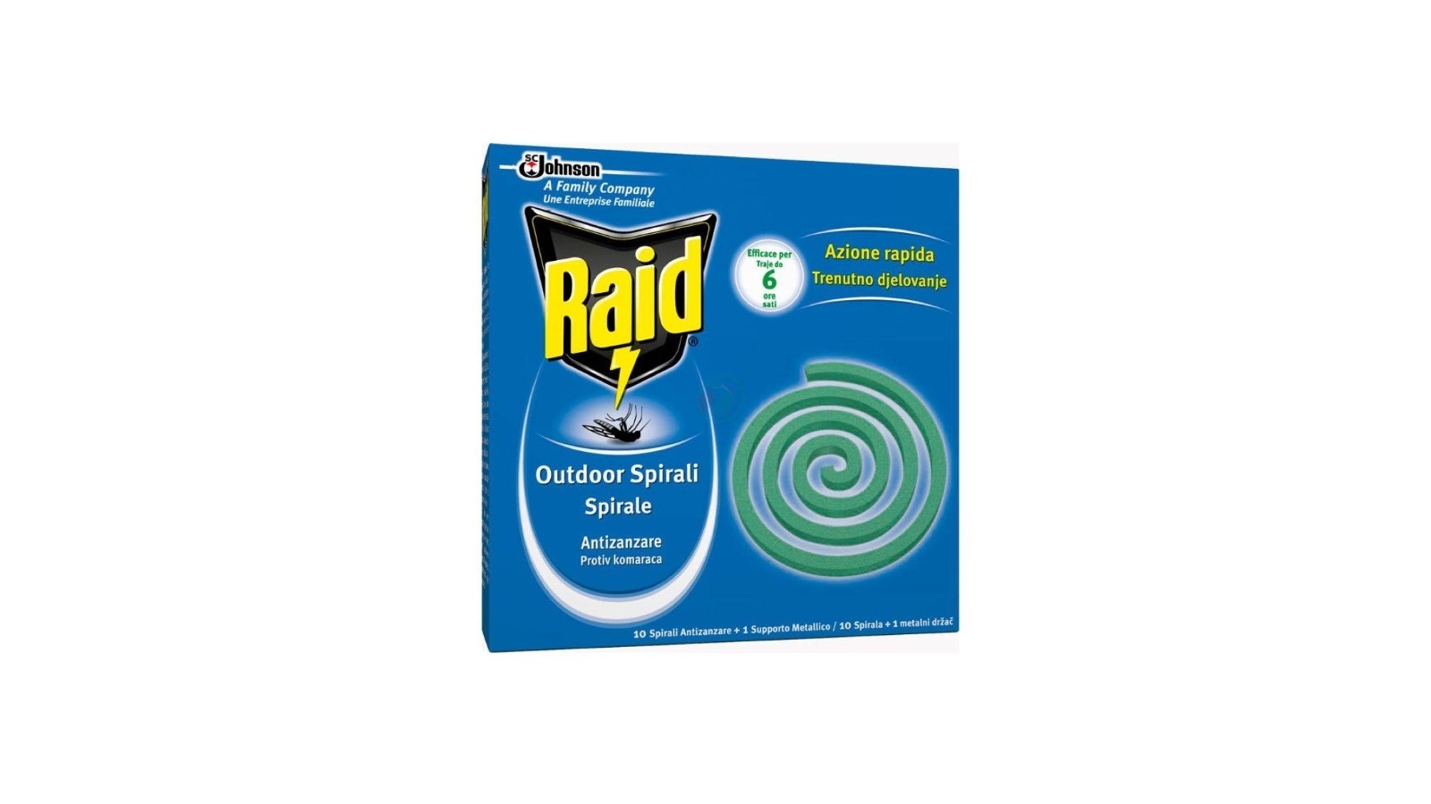 RAID spirale protiv komaraca 10kom - Cenoteka