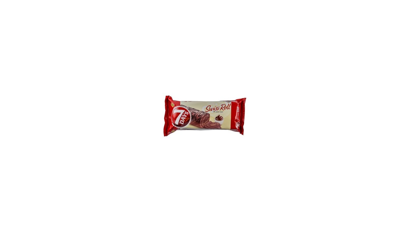 Rolat 7 DAYS Swiss roll cocoa creme 200g - Cenoteka
