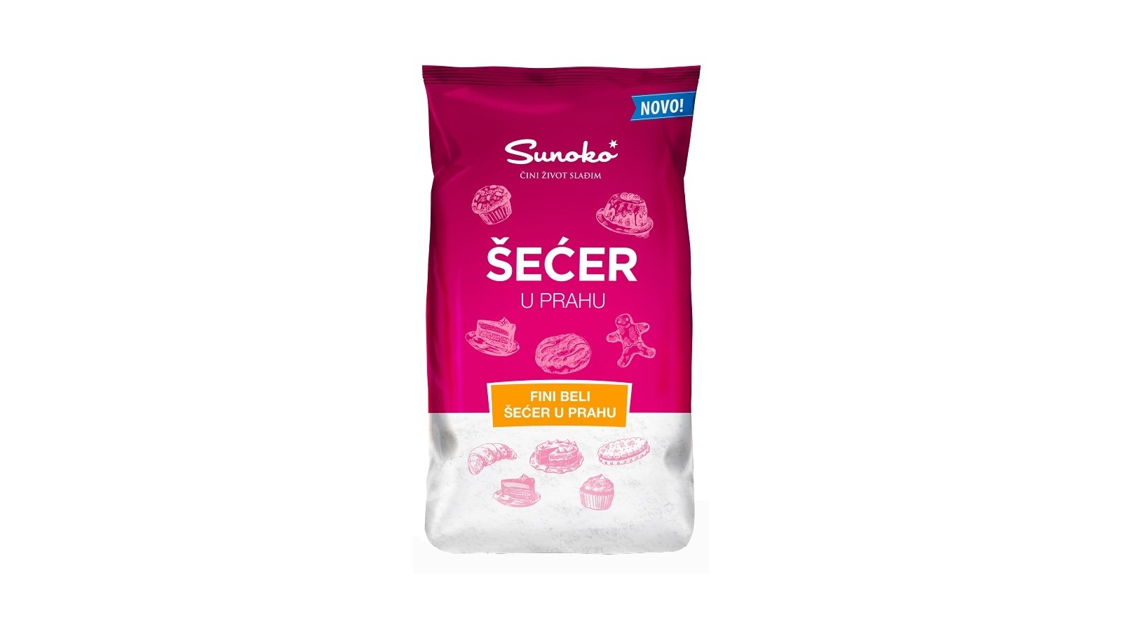 Šećer u prahu SUNOKO 500g - Cenoteka