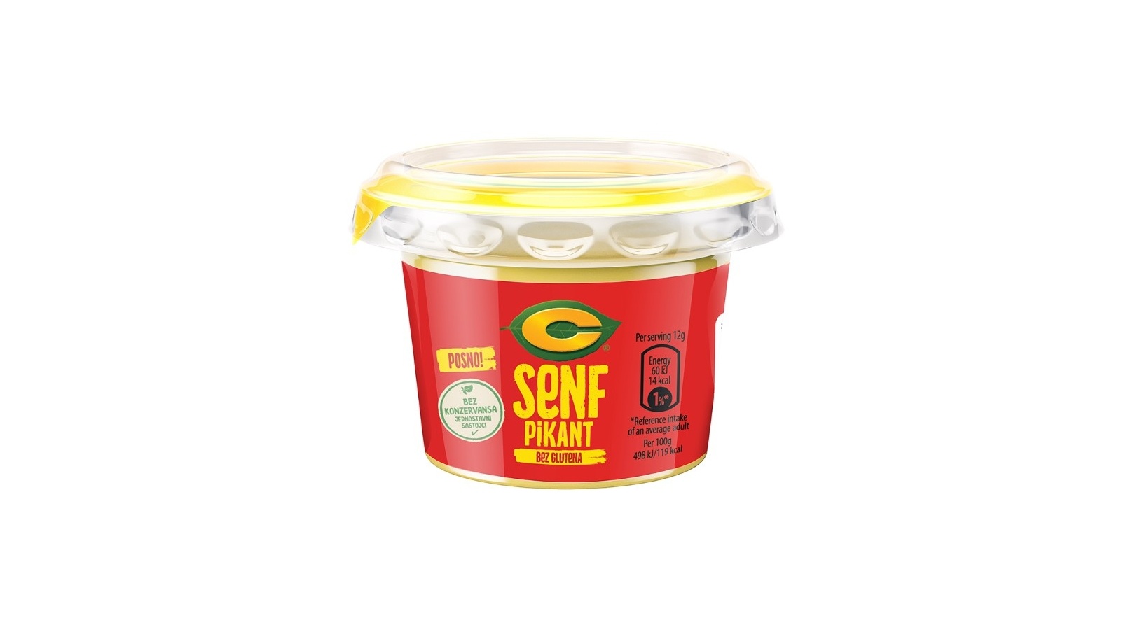 Senf C pikant čaša 100g - Cene i Akcije