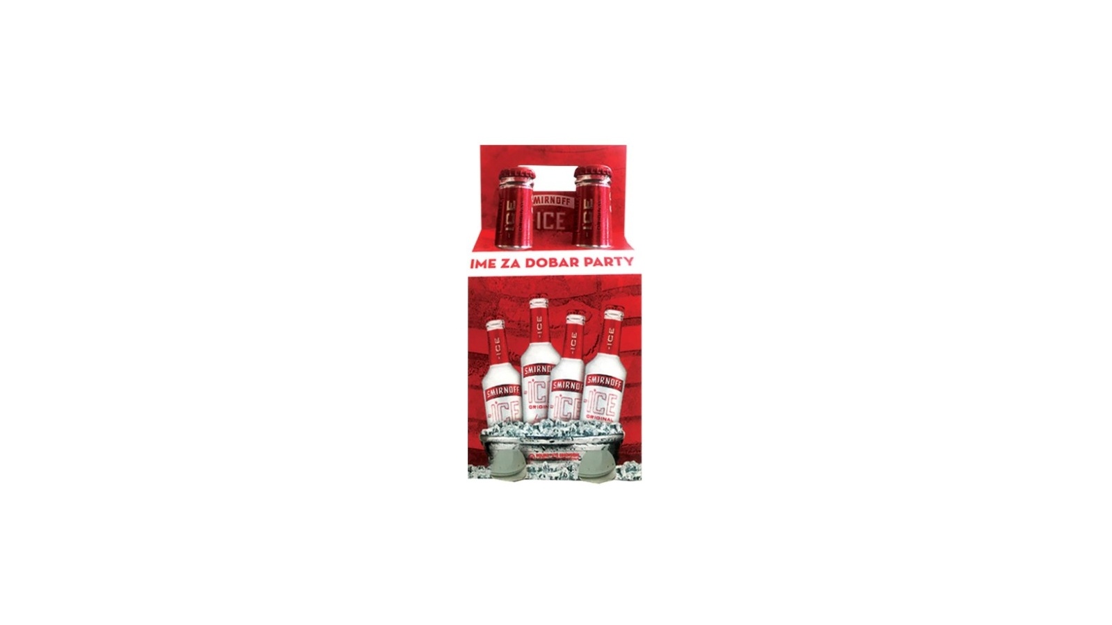 SMIRNOFF Ice 4% 4x275ml - Cenoteka