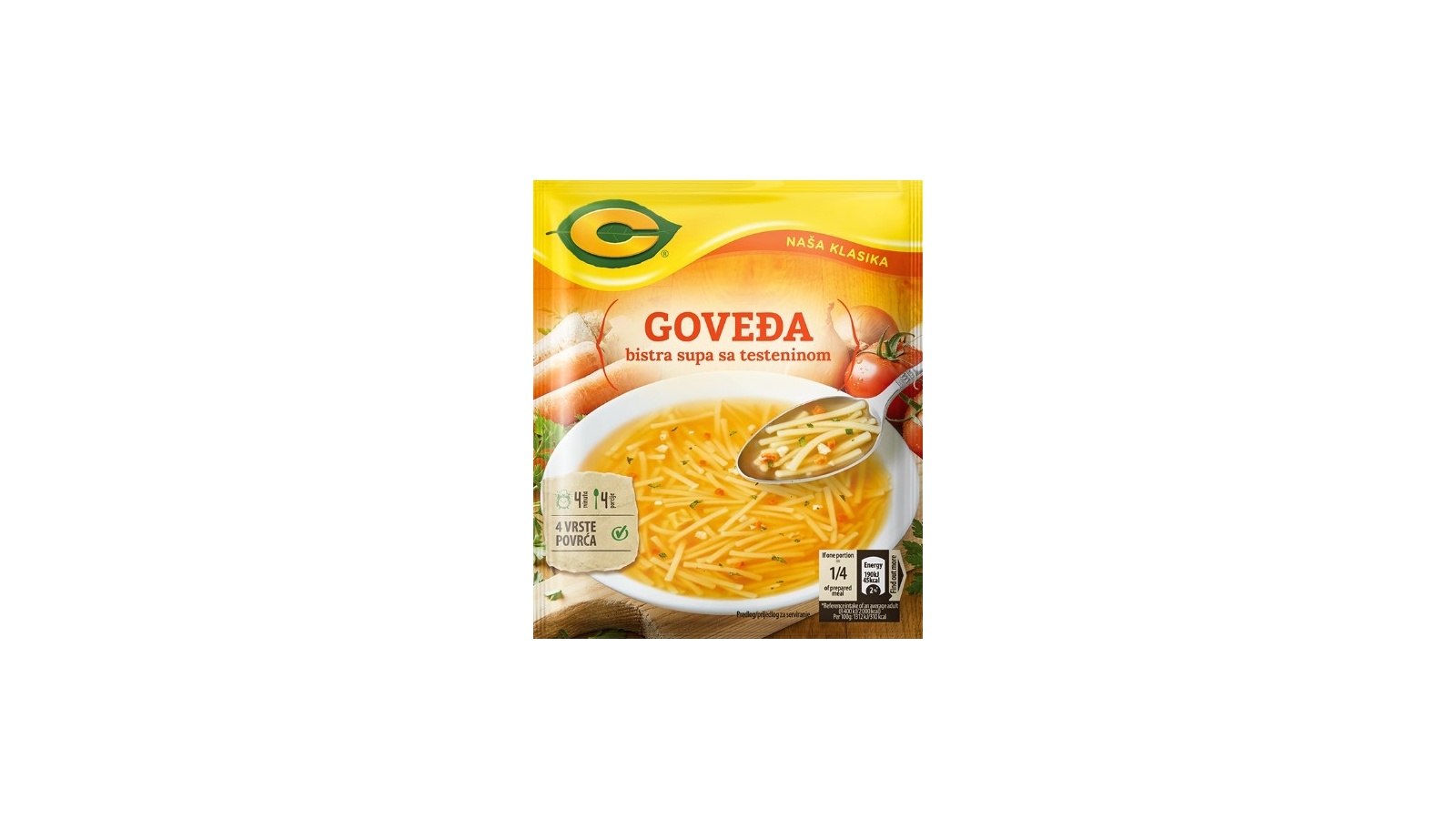 Supa C goveđa bistra 58g - Cenoteka