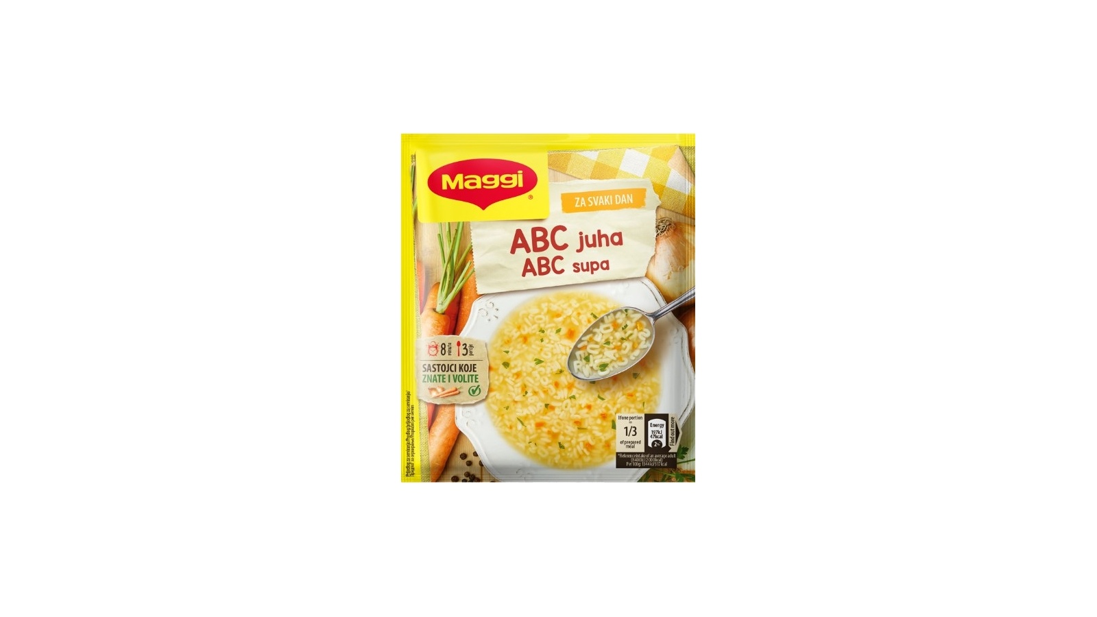 Supa MAGGI alfabet 44g - Cenoteka