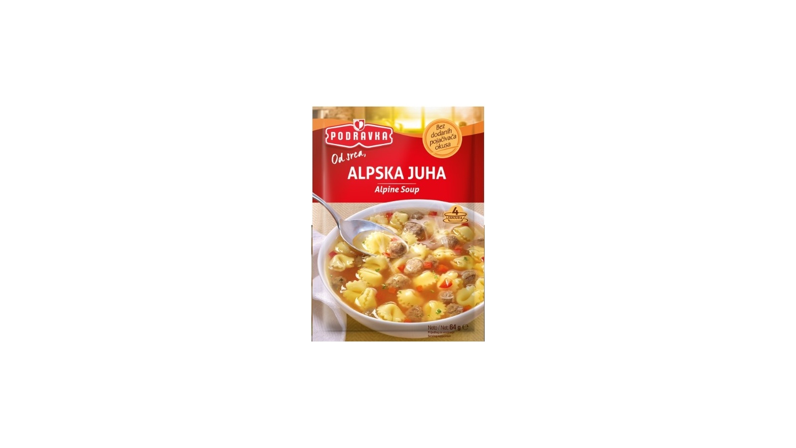 Supa PODRAVKA alpska 67g - Cenoteka
