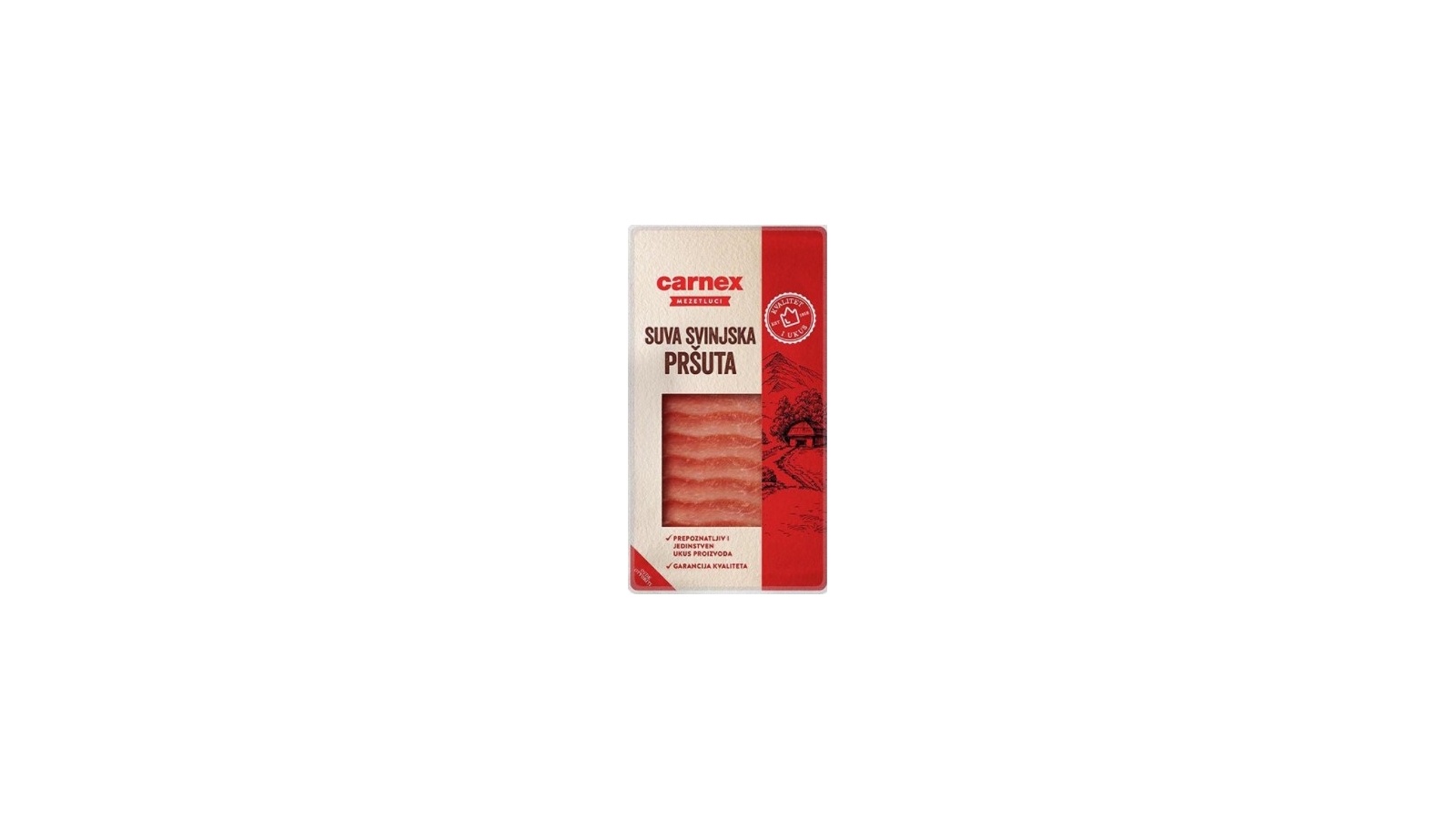 Suva svinjska pršuta CARNEX 100g - Cenoteka