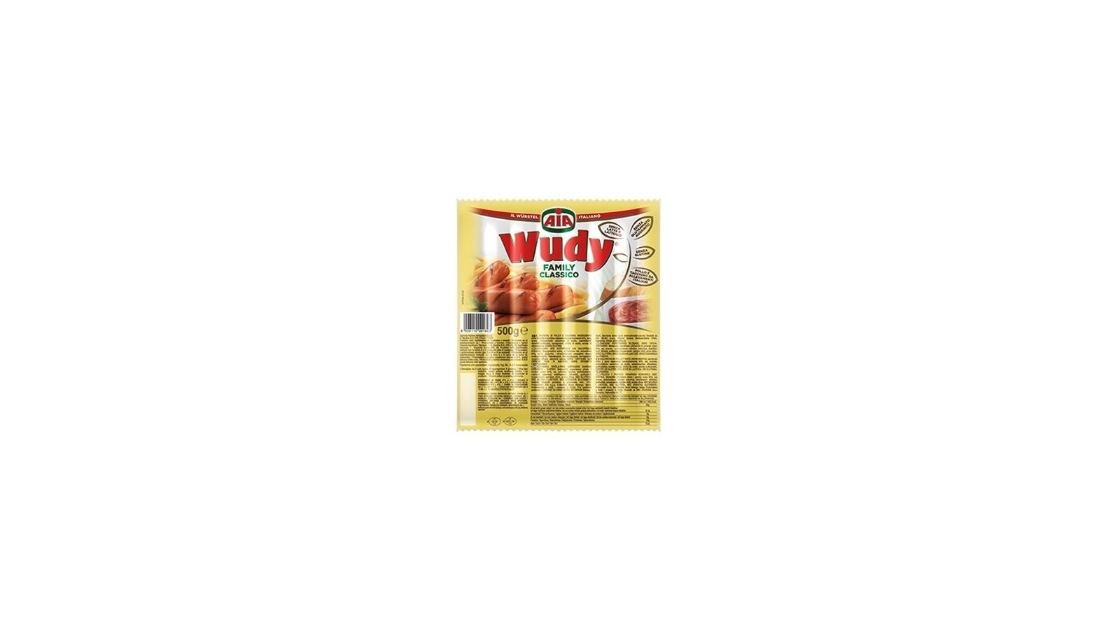 Viršle WUDY family 500g - Cenoteka