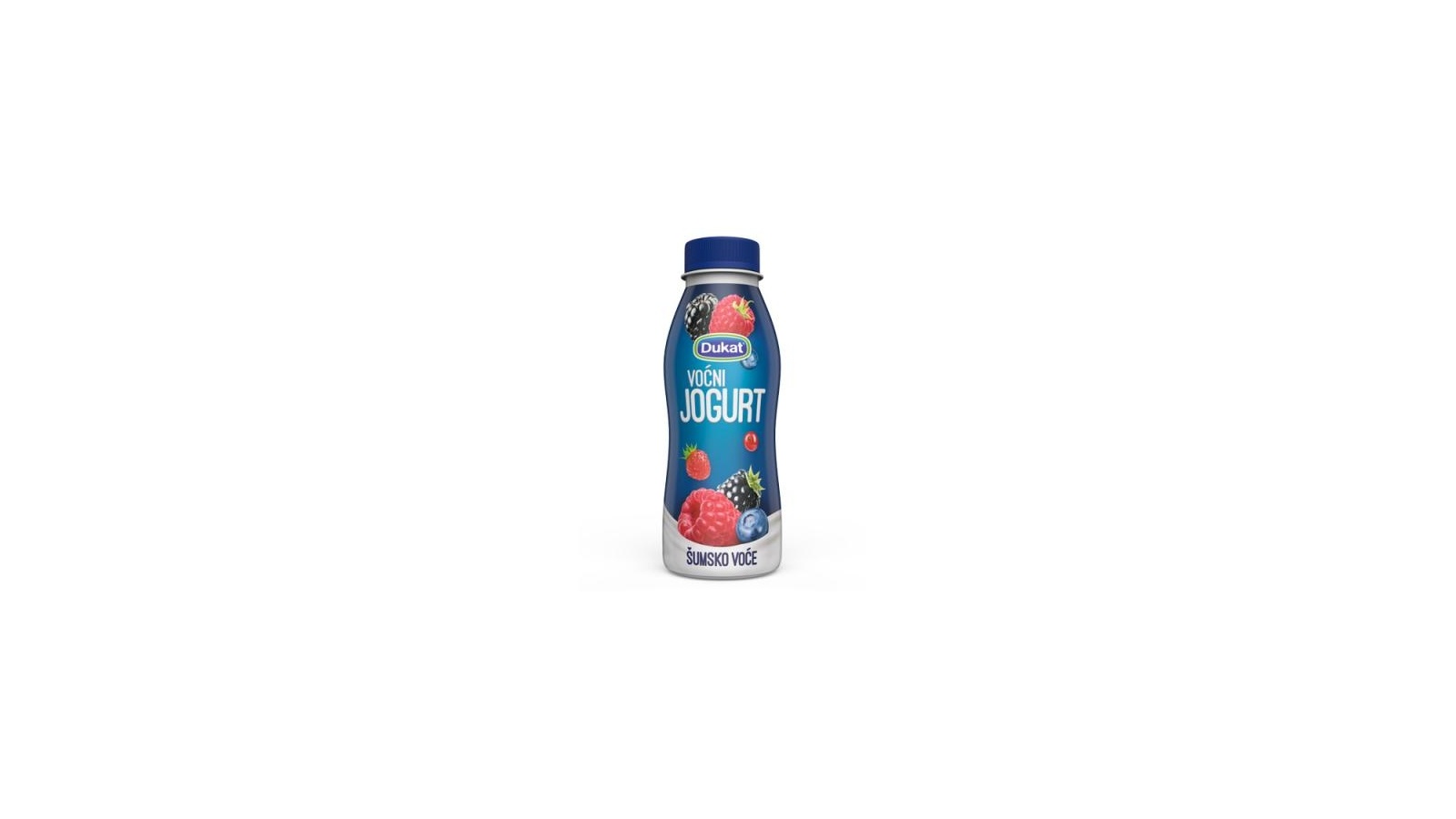 Voćni jogurt DUKAT jagoda 330g - Cenoteka