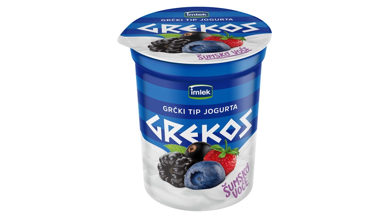 Voćni jogurt GREKOS šumsko voće 400g - Cenoteka