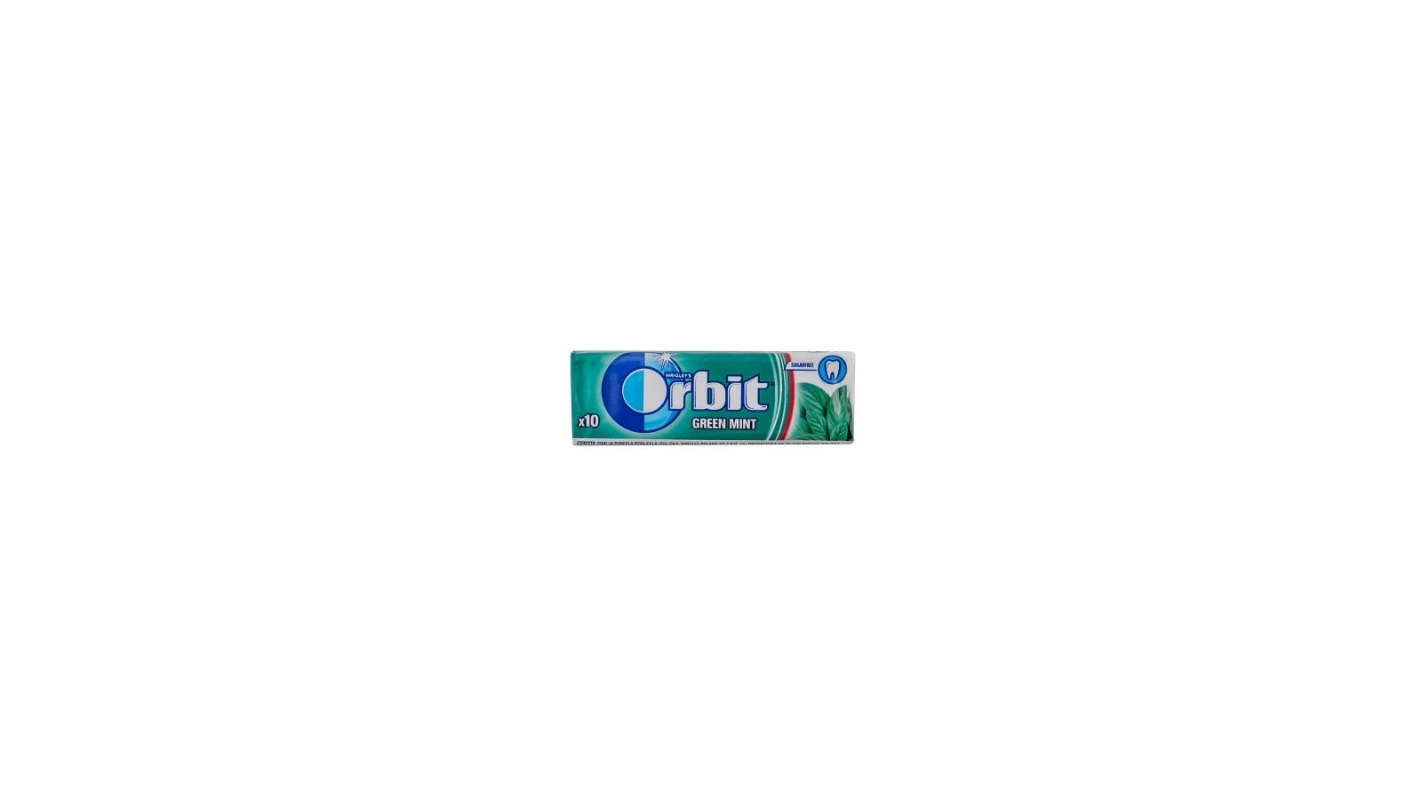 Žvake ORBIT Green mint 14g - Cenoteka