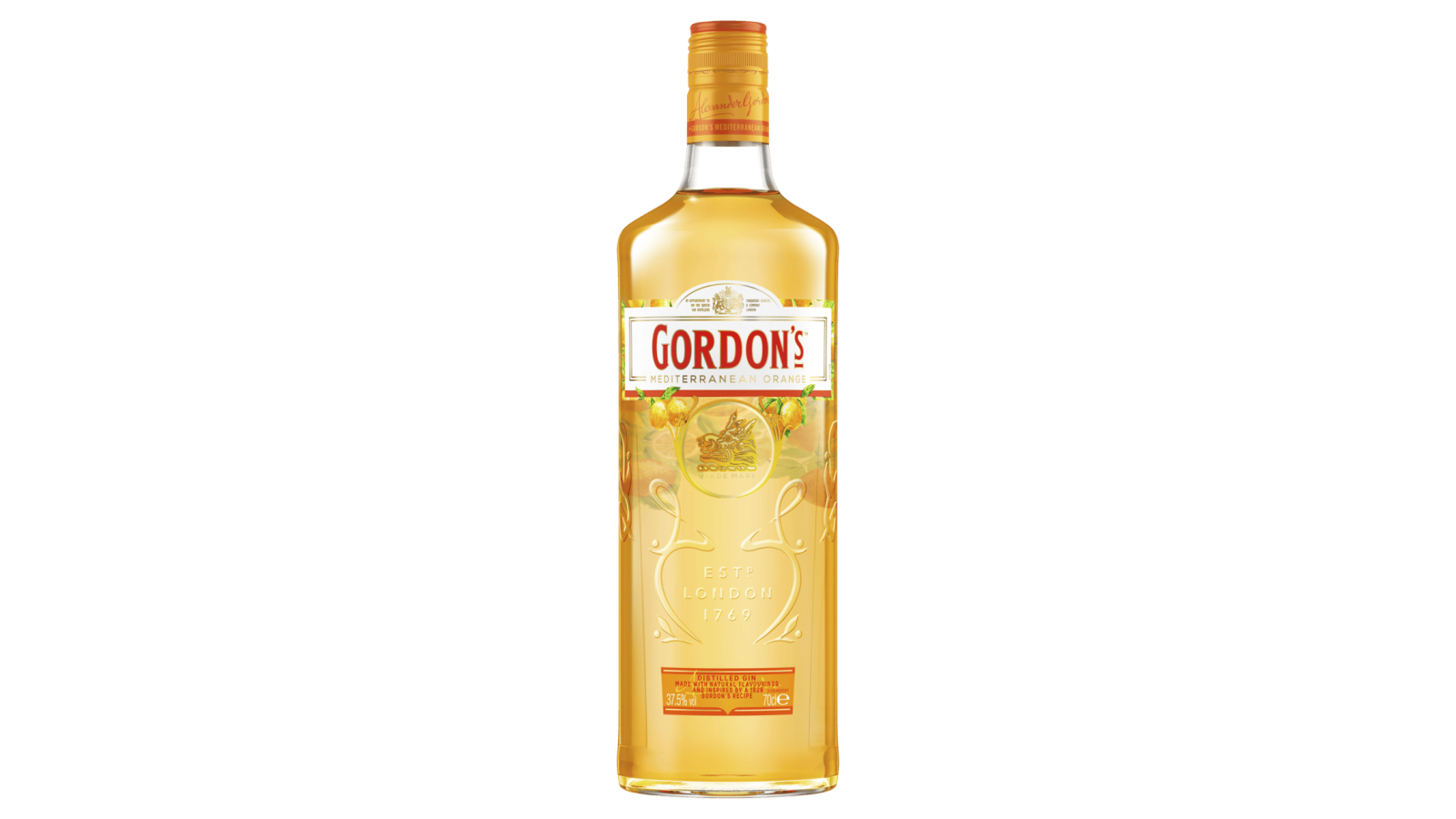 Džin GORDONS Mediterranean Orange 0,7l - Cenoteka