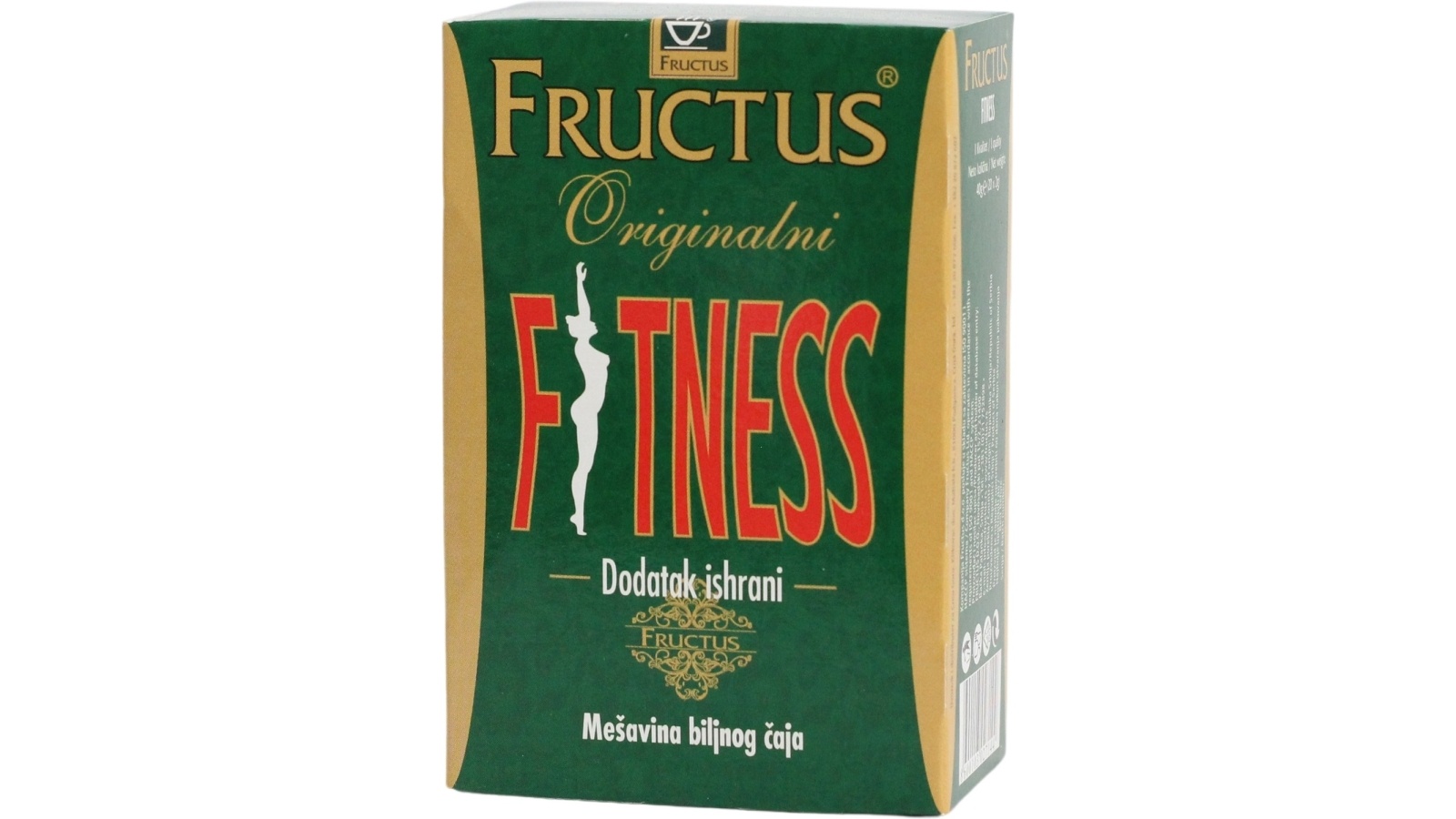 FRUCTUS čaj Fitness 40g - Cenoteka
