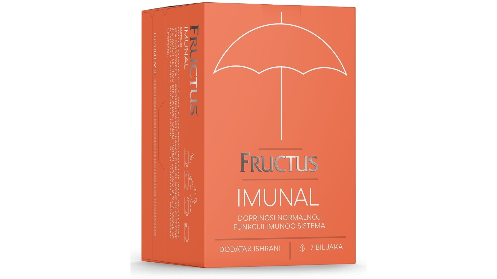 FRUCTUS čaj imunal 37,5g - Cenoteka