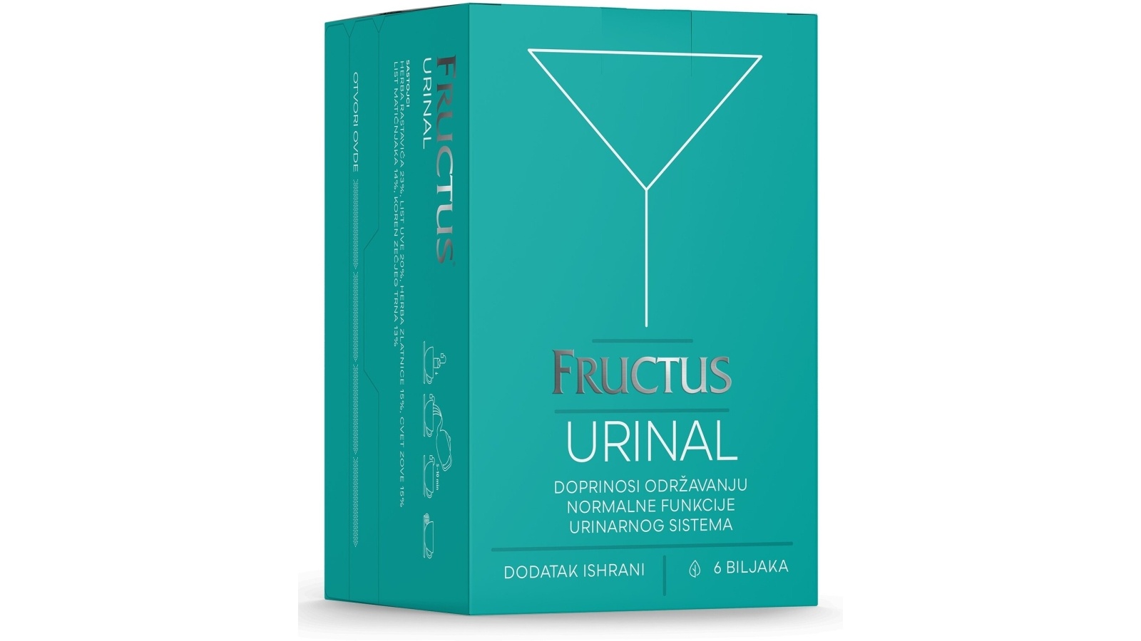 FRUCTUS čaj Urinal 37,5g - Cenoteka