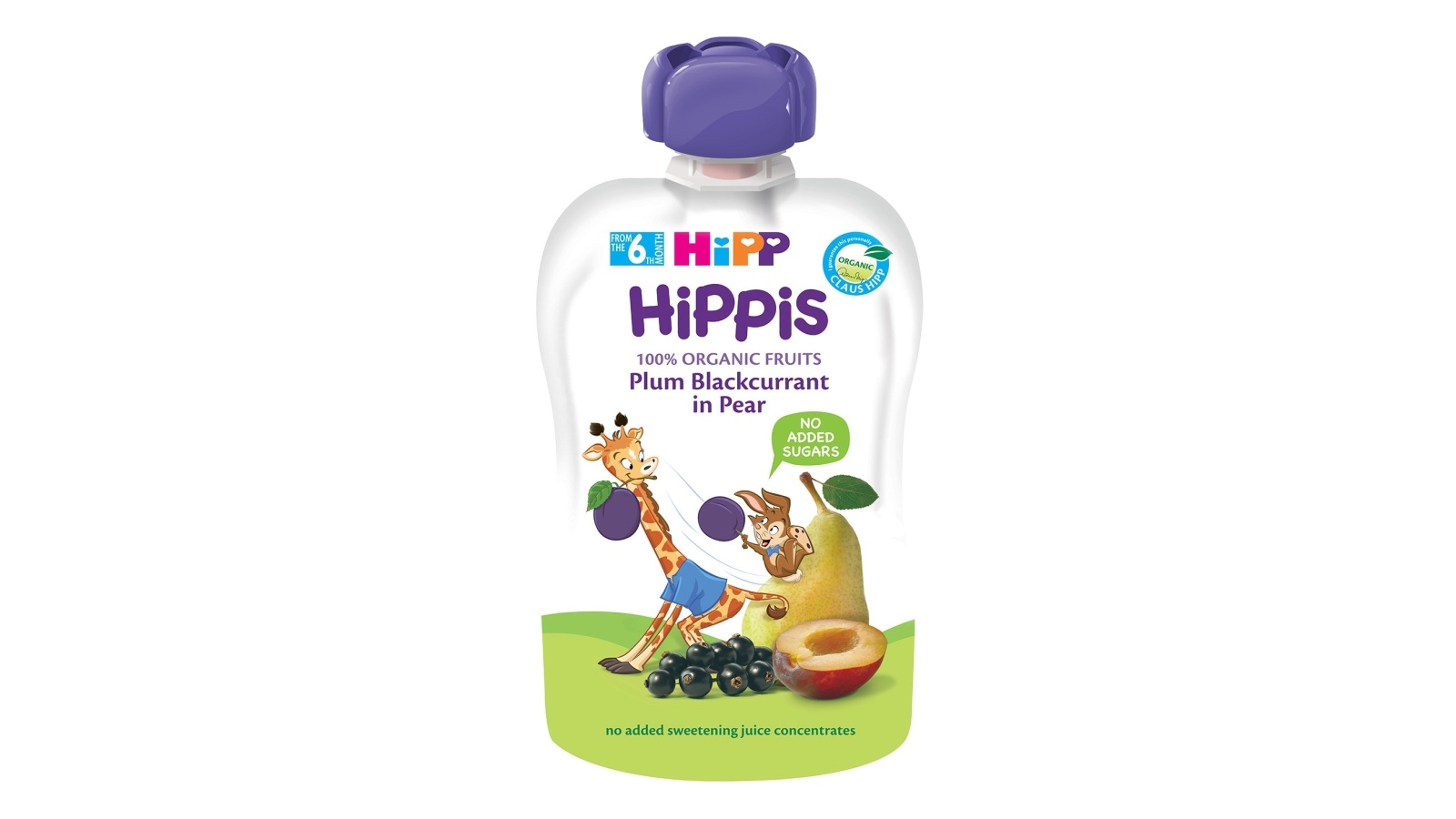 HIPP Hippis kruška šljiva ribizla 100g - Cenoteka