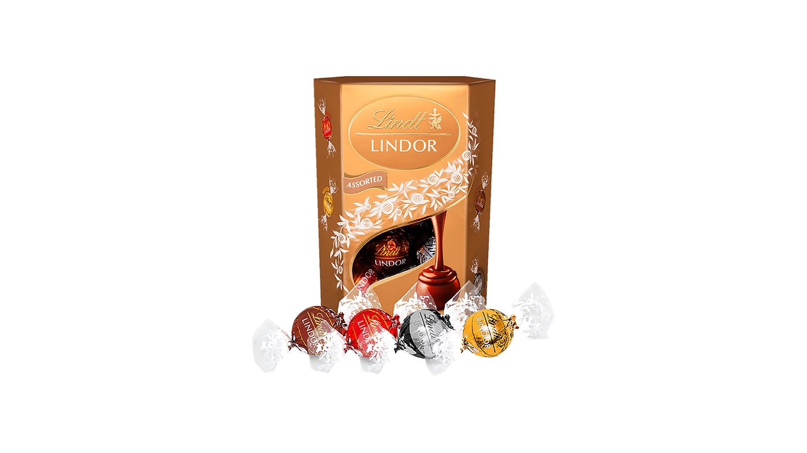 LINDT Lindor bombonjera assorted 200g - Cenoteka