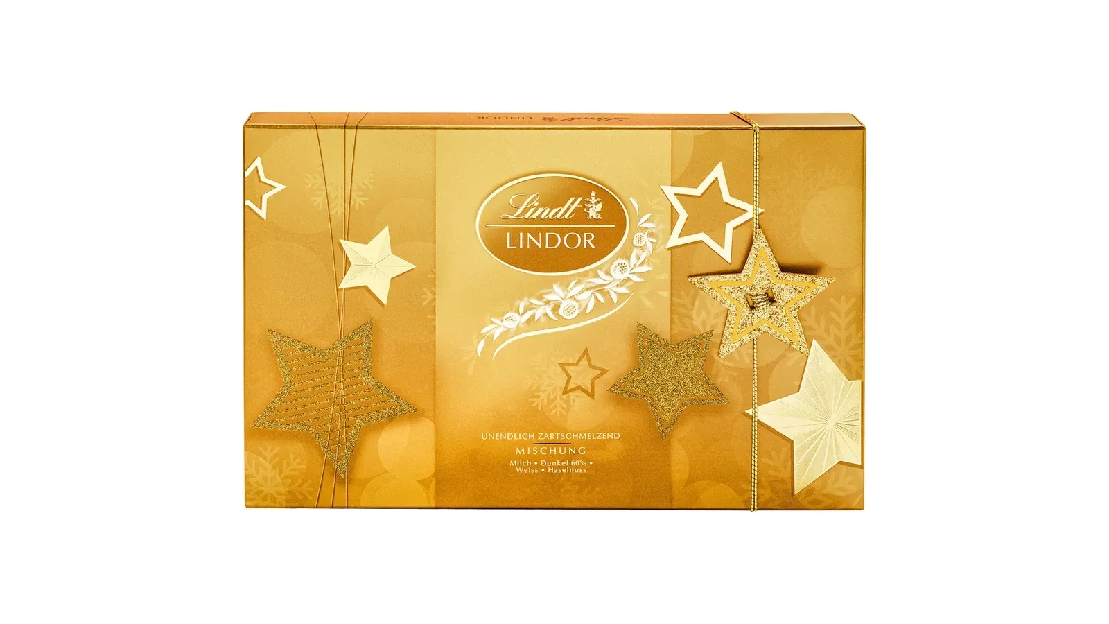 LINDT Lindor bombonjera xmas assorted 199g - Cenoteka
