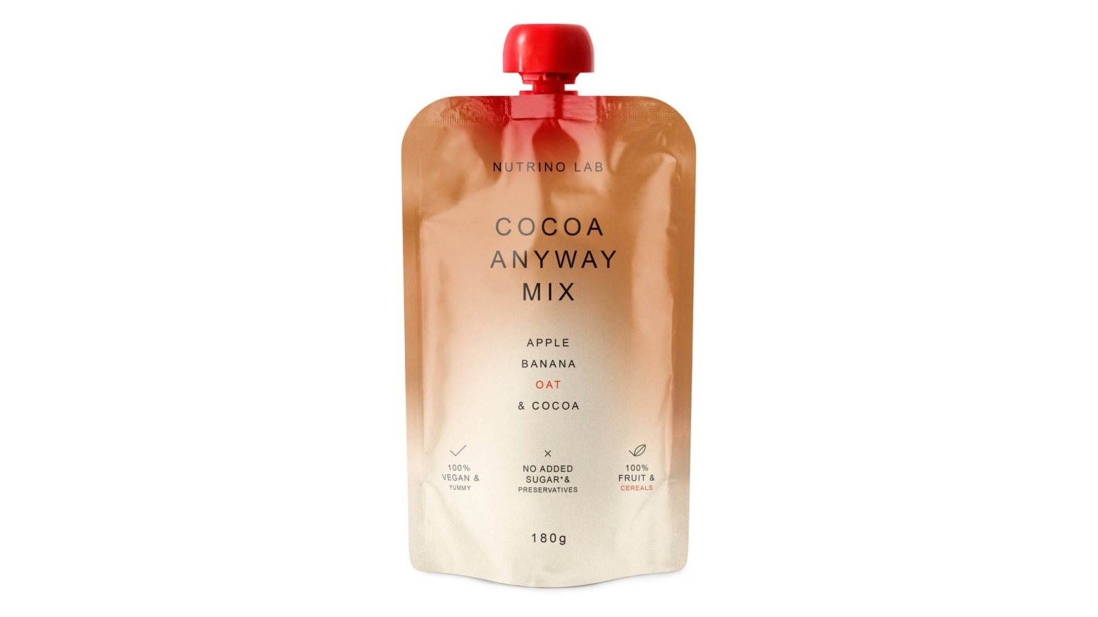 NUTRINO Lab voćni pire Cocoa anyway mix 180g - Cenoteka