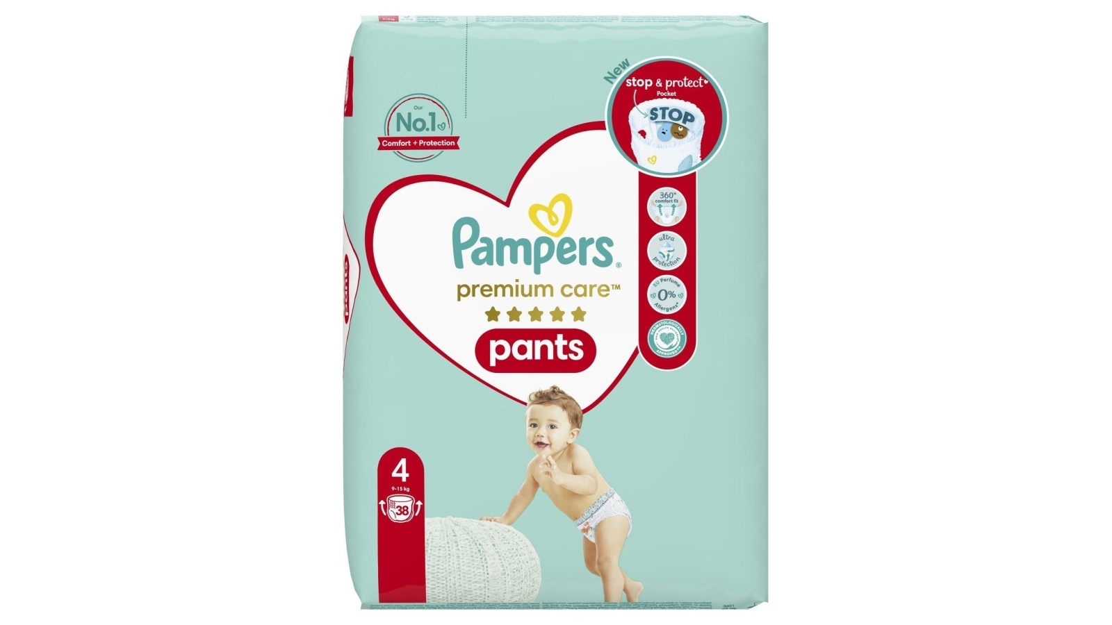 PAMPERS Premium care Pants 4 38kom - Cenoteka