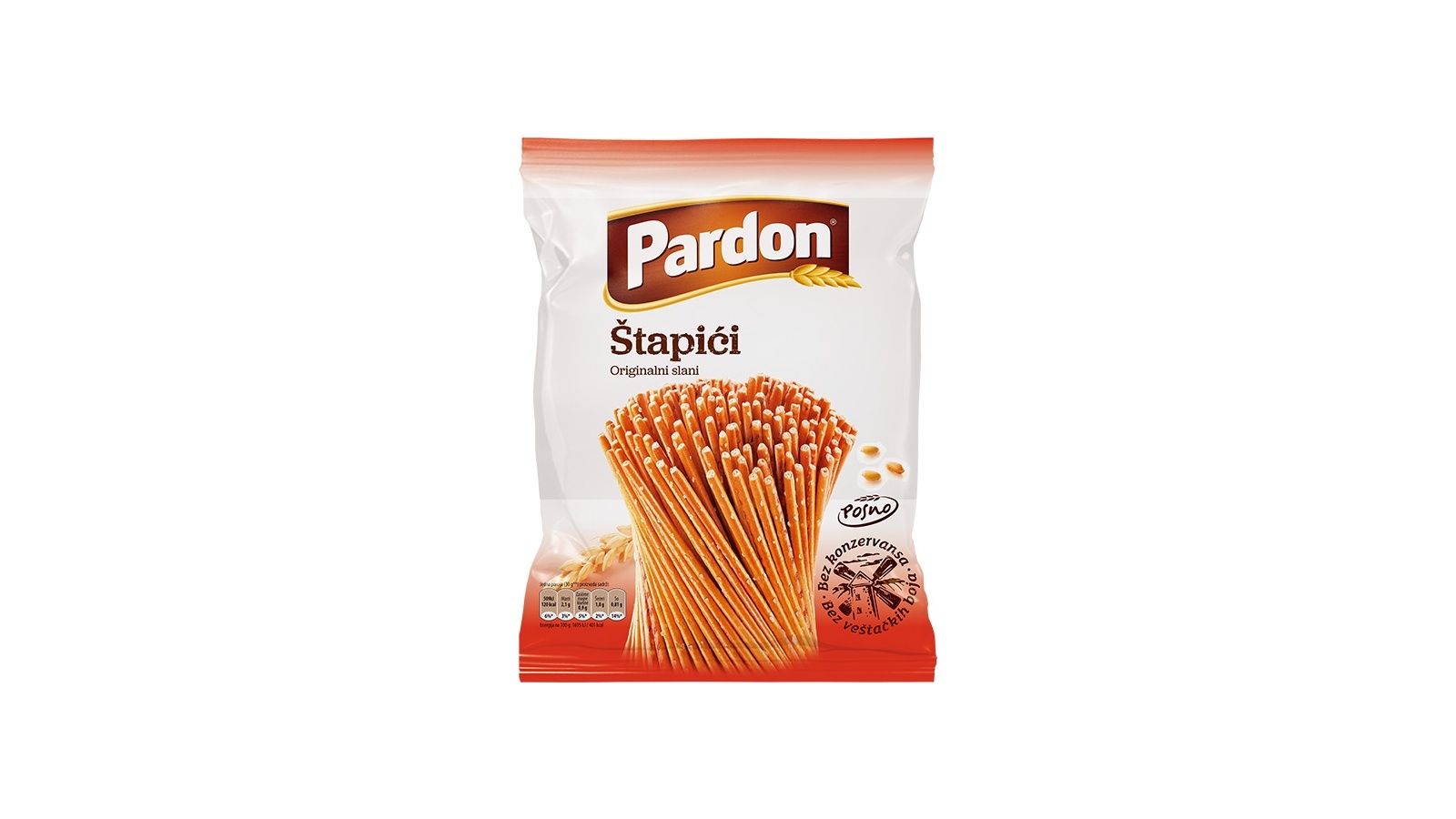 PARDON štapići slani 200g Marbo - Cenoteka