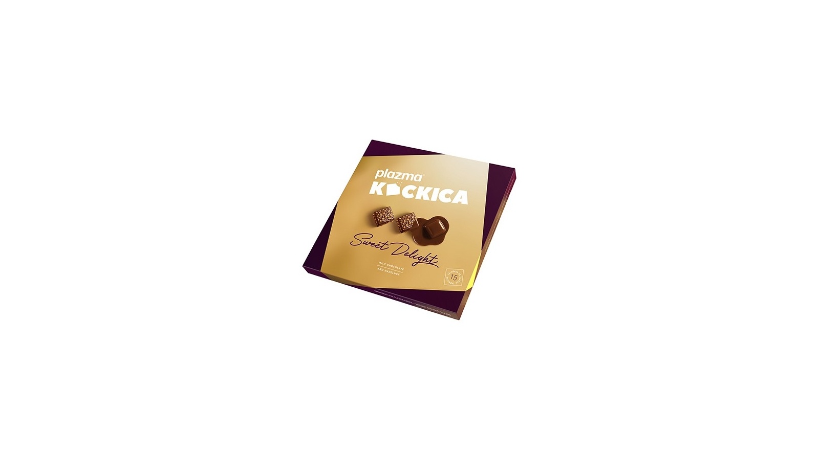 PLAZMA Kockica mini bela čokolada 100g - Cenoteka