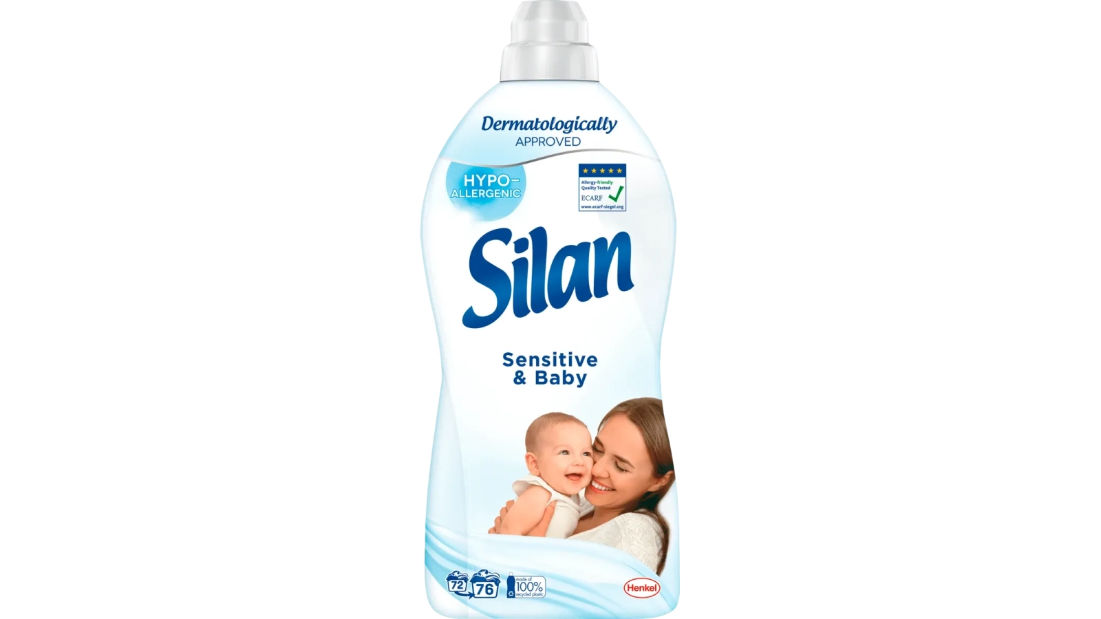 SILAN Sensitive & baby omekšivač za veš 76 pranja (1,672l) - Cenoteka