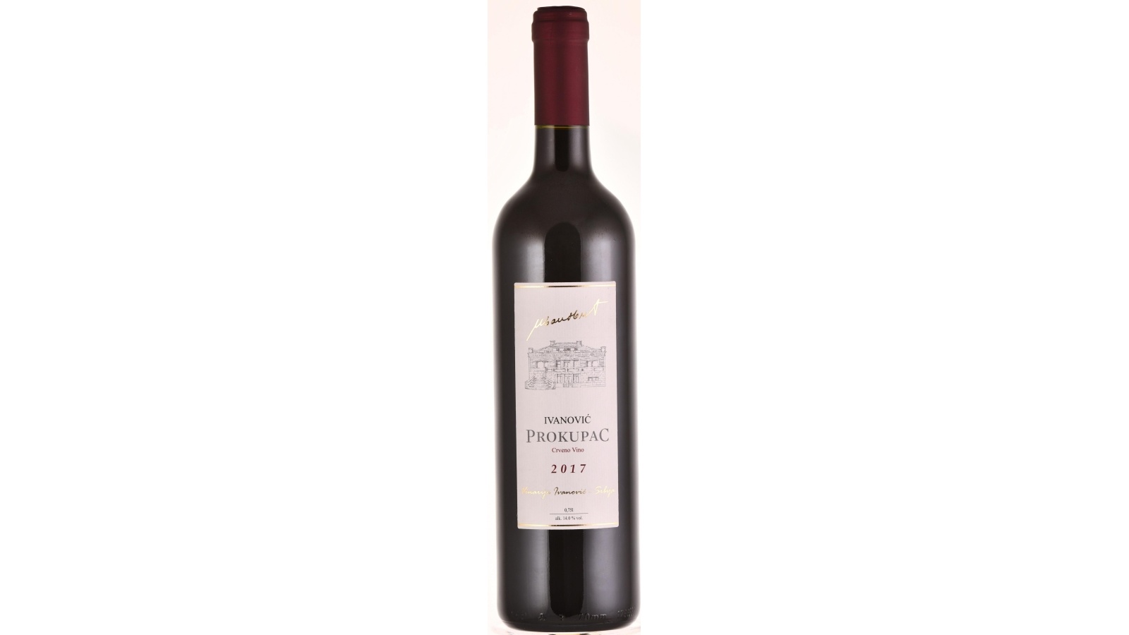 Crno vino IVANOVIĆ Prokupac 0,75l - Cene i Akcije
