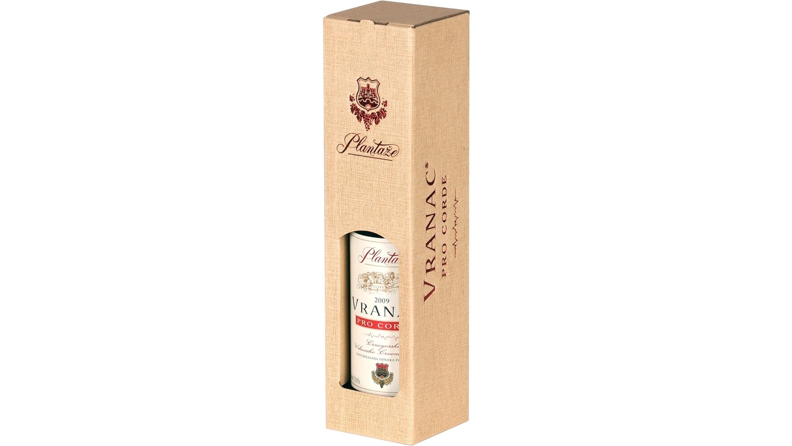 Crno vino PLANTAŽE Vranac Pro Corde kutija 0,75l - Cene i Akcije