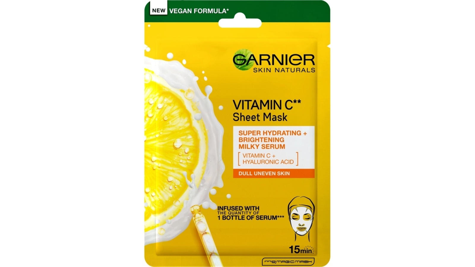 GARNIER maska za lice Vitamin C 28g - Cenoteka