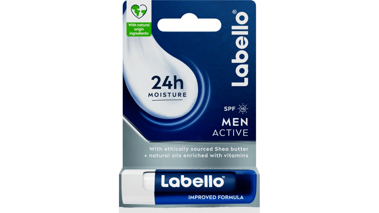 LABELLO Active for men 4,8g - Cenoteka
