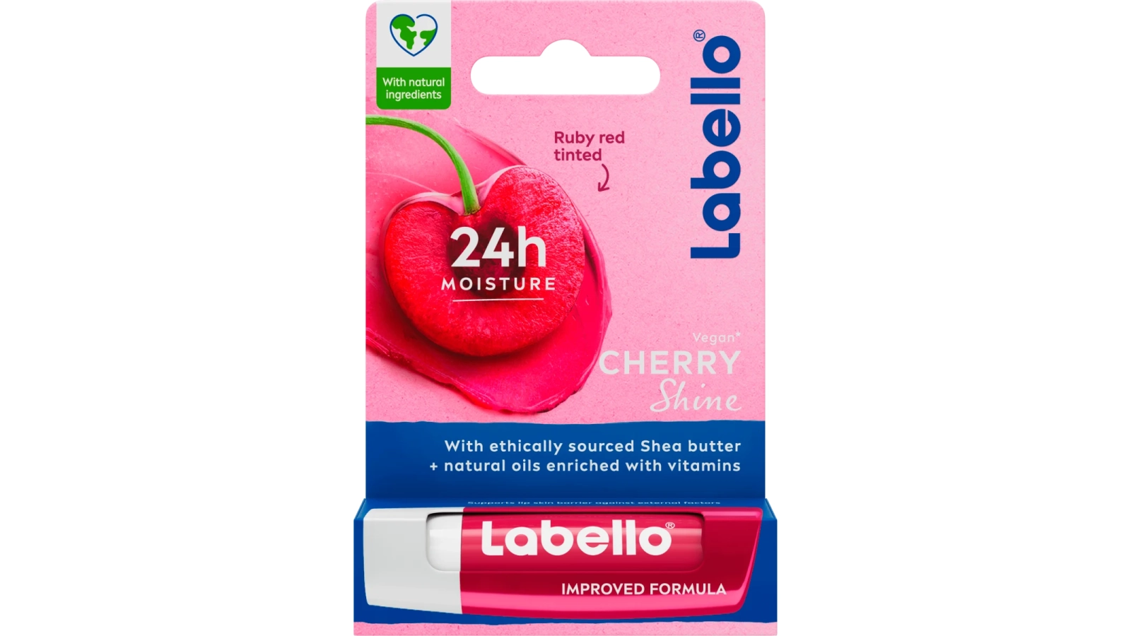 LABELLO Cherry shine 4,8g - Cenoteka