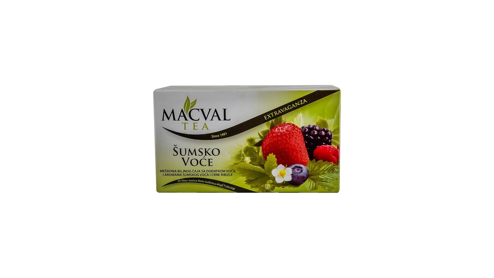 MACVAL čaj šumsko voće extravaganza 40g - Cenoteka