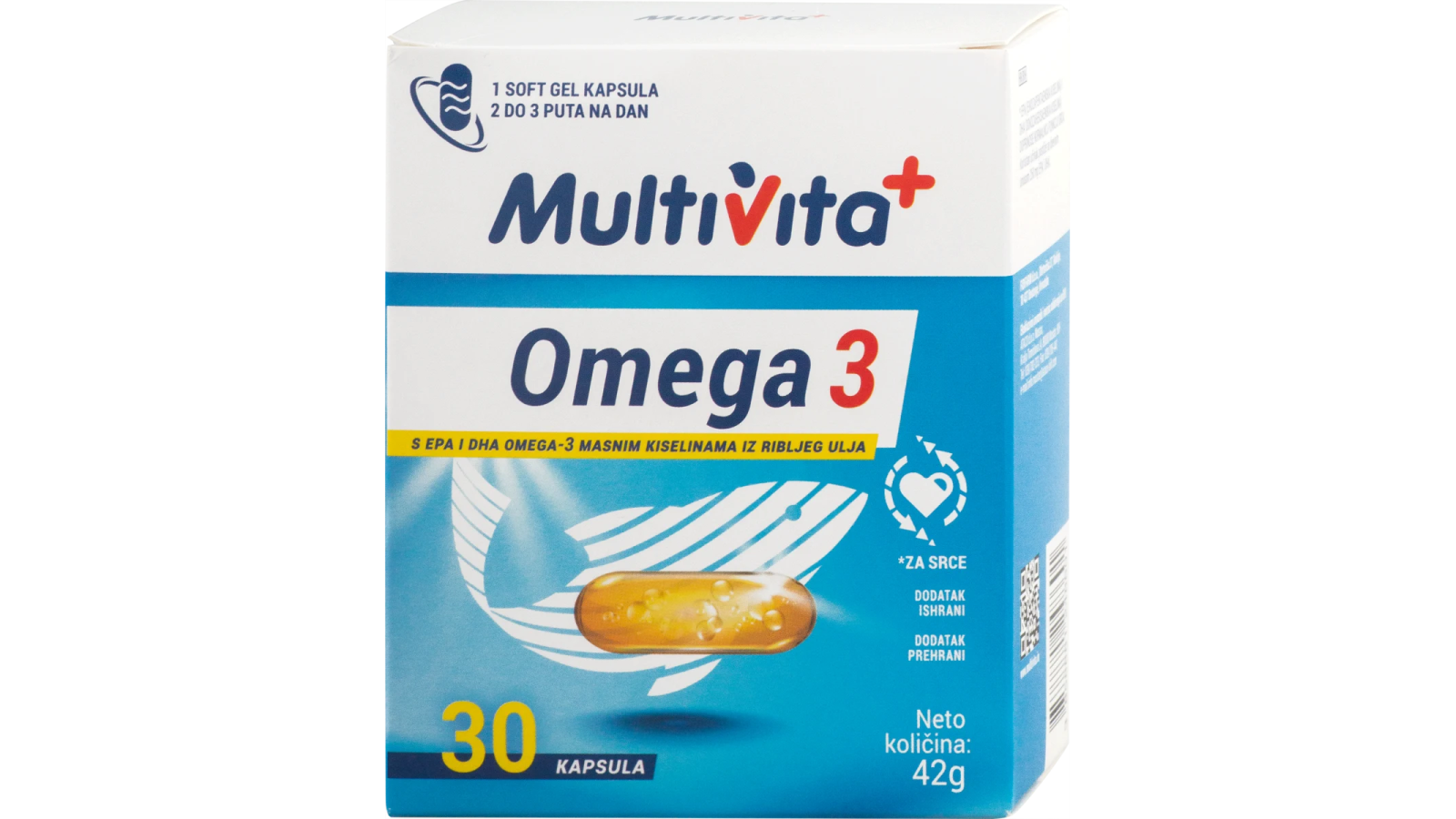 MULTIVITA Omega 3 30 kapsula - Cenoteka