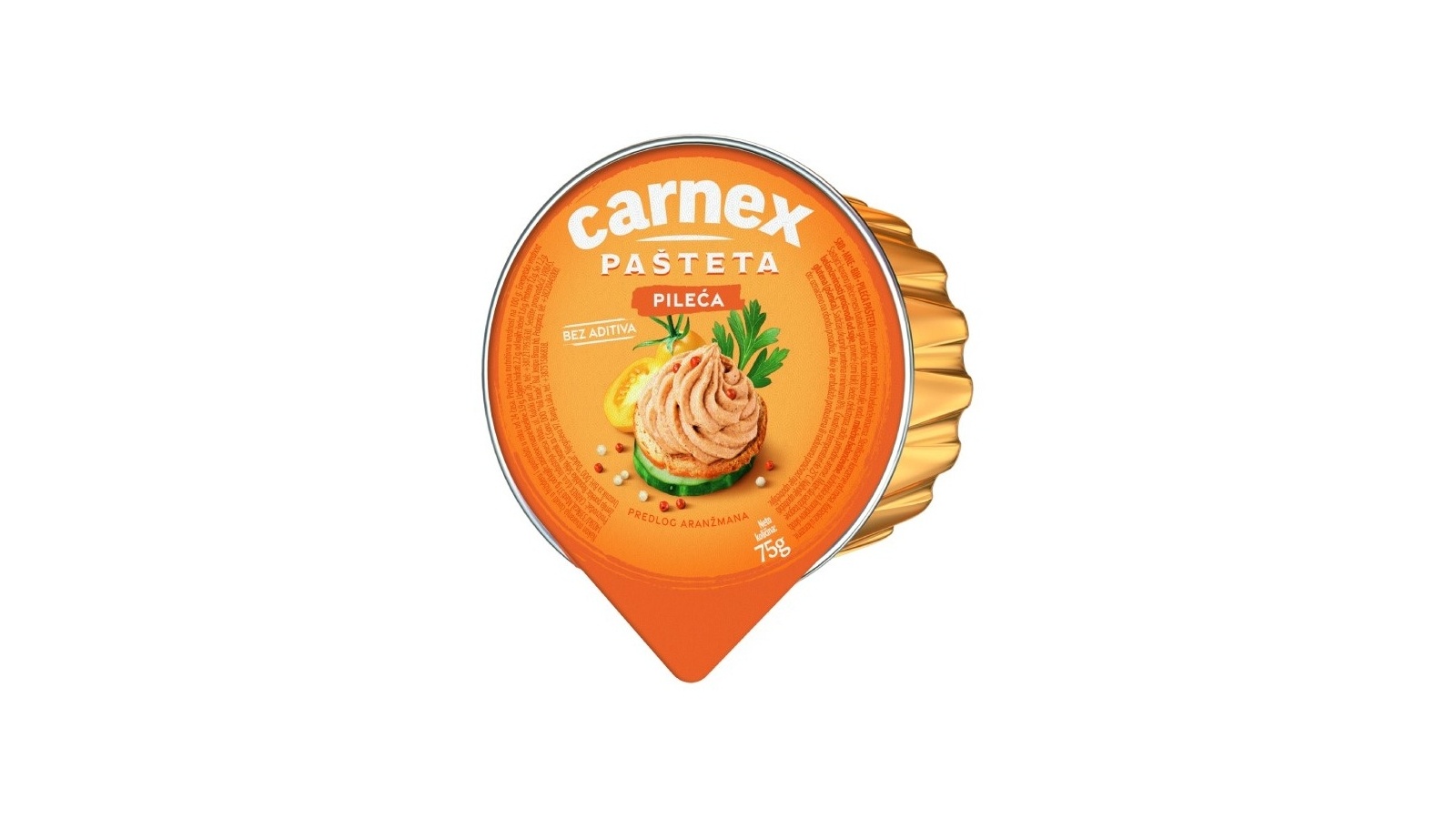 Pašteta CARNEX pileća 75g - Cenoteka