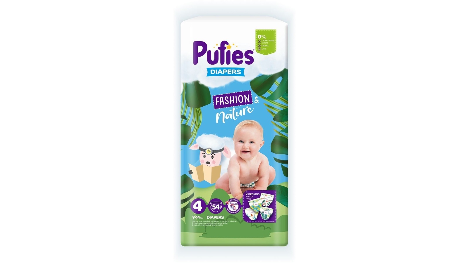 PUFIES pelene fashion & nature 4 56kom - Cenoteka