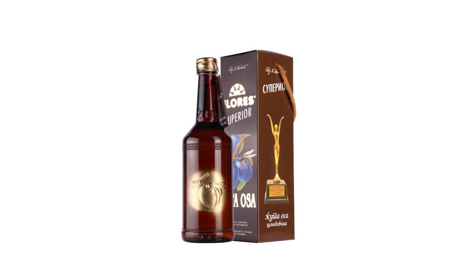 Rakija ŽUTA OSA Superior šljiva 0,7l - Cene i Akcije