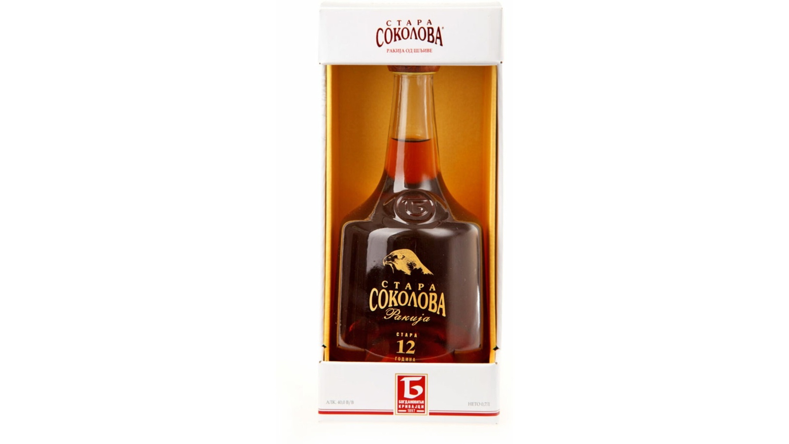 Rakija STARA SOKOLOVA šljiva 0,7l - Cenoteka Rakija STARA SOKOLOVA šljiva 0,7l - Cenoteka