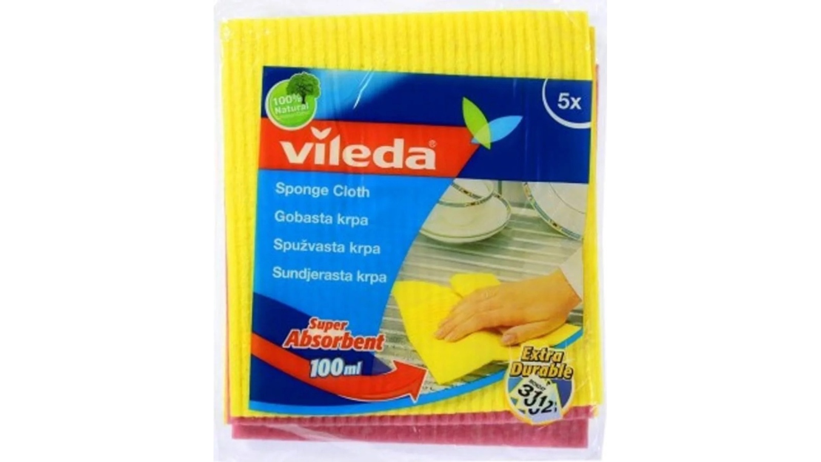 VILEDA krpa sunđerasta 5kom - Cenoteka