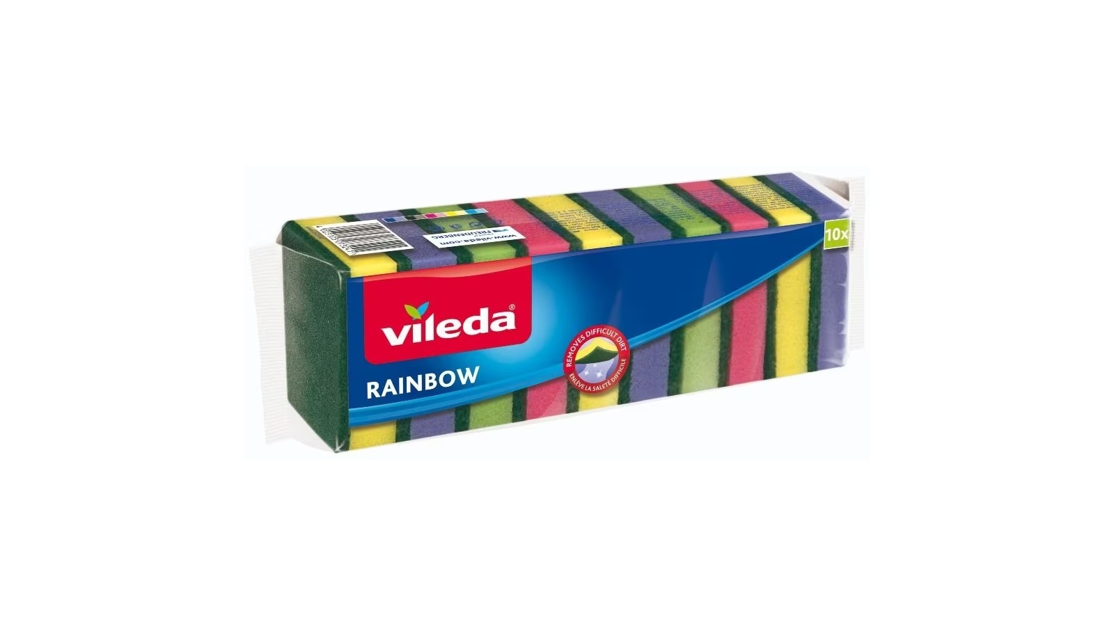 VILEDA sunđer rainbow 10kom - Cenoteka