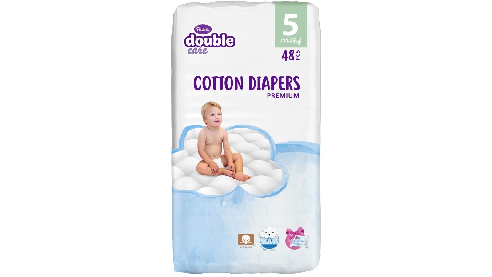 VIOLETA pelene Air dry 5 48kom - Cenoteka