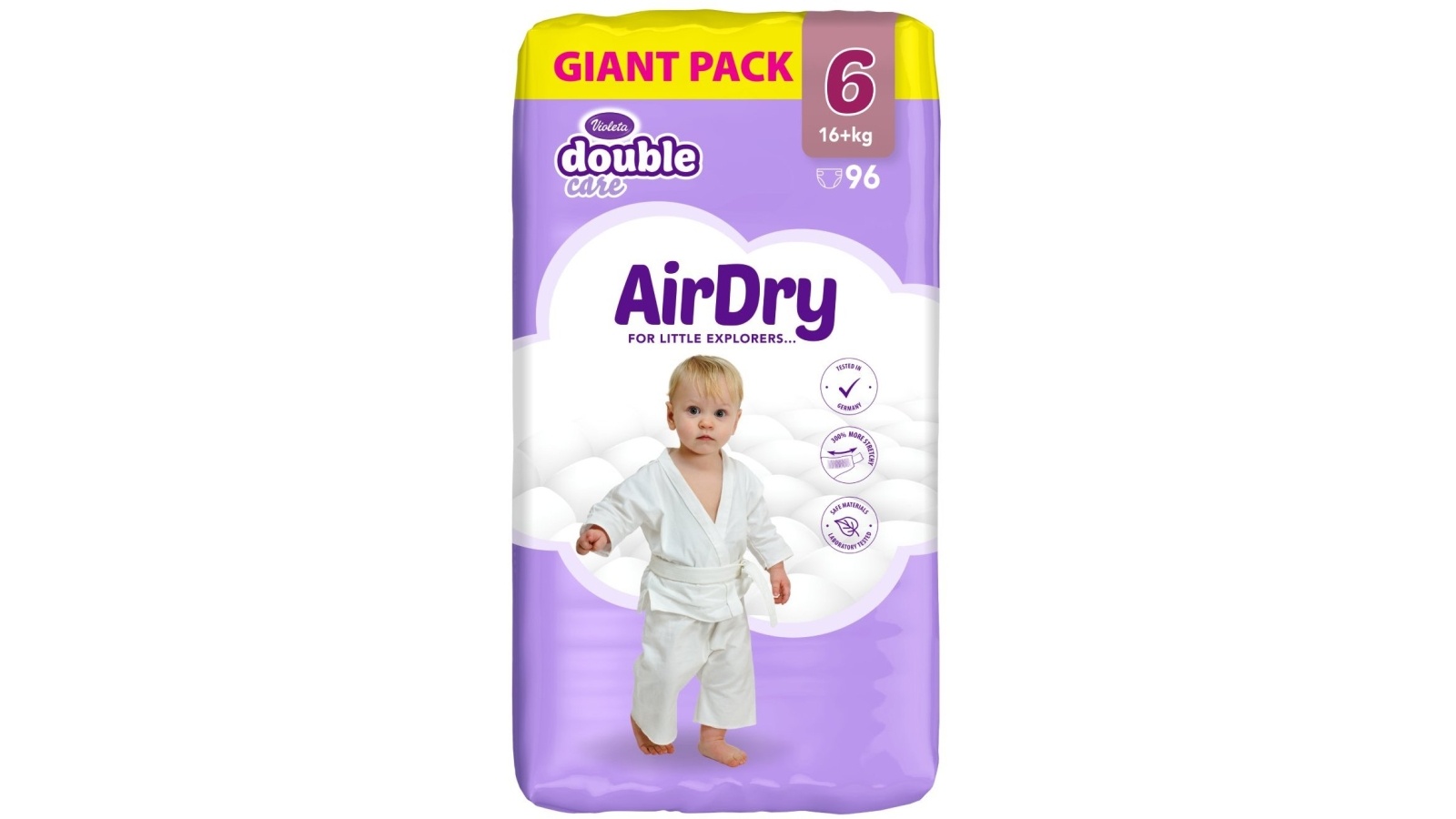 VIOLETA pelene Air dry GP 6 96kom - Cenoteka