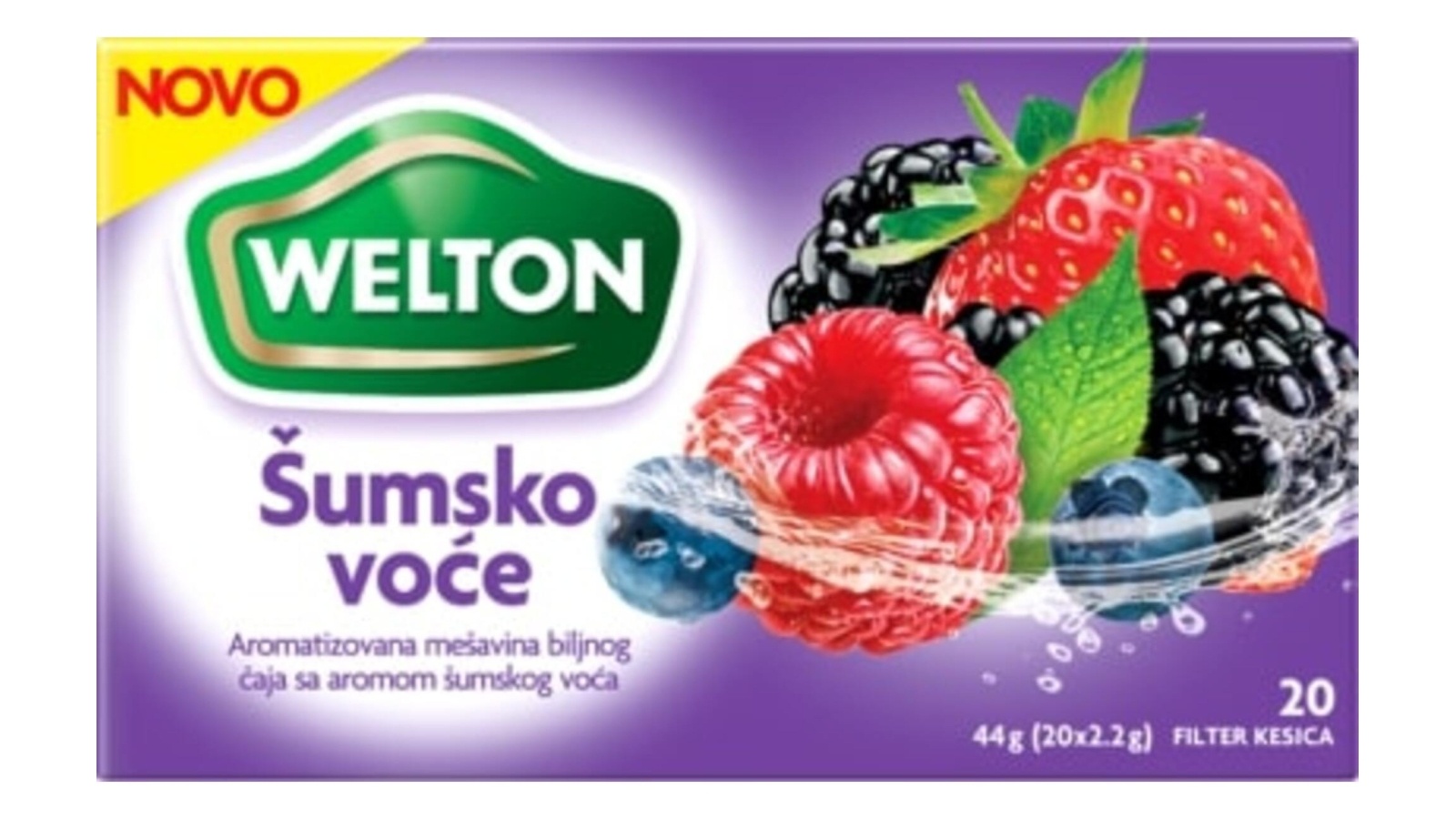 WELTON čaj šumsko voće 44g - Cenoteka