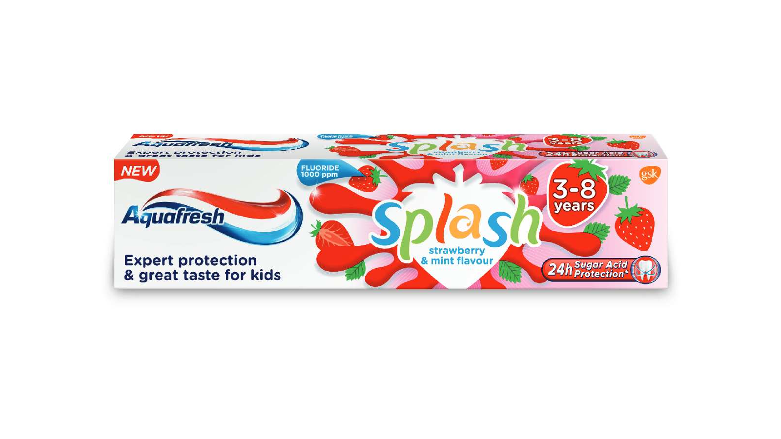 AQUAFRESH dečija pasta za zube menta jagoda 50ml - Cenoteka