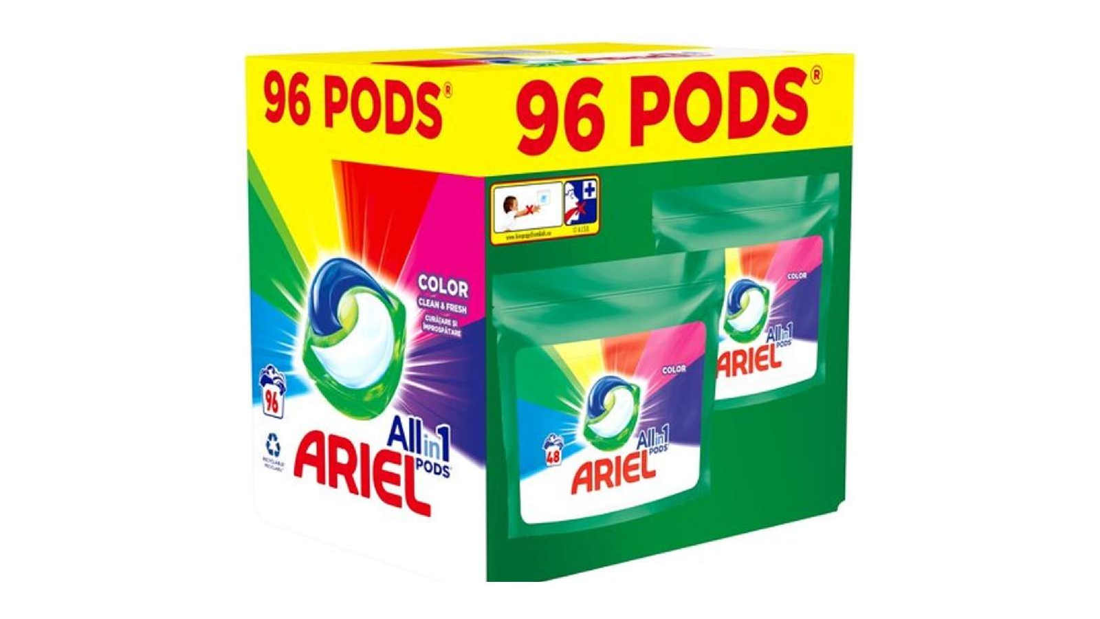 ARIEL PODS Color 96kom - Cenoteka