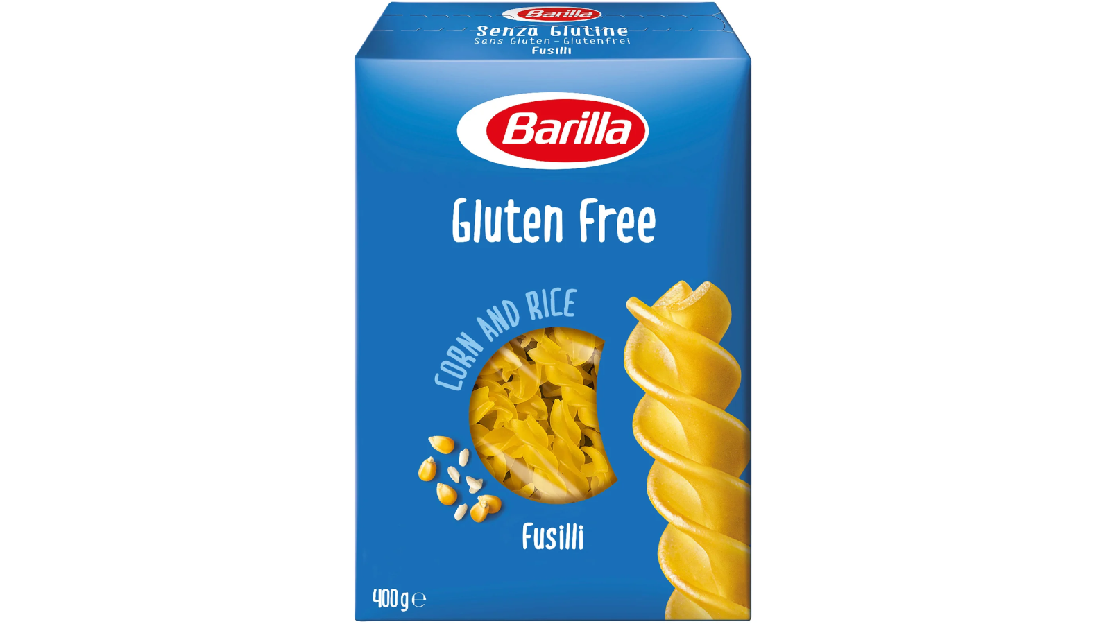 BARILLA fusilli bez glutena 400g - Cenoteka
