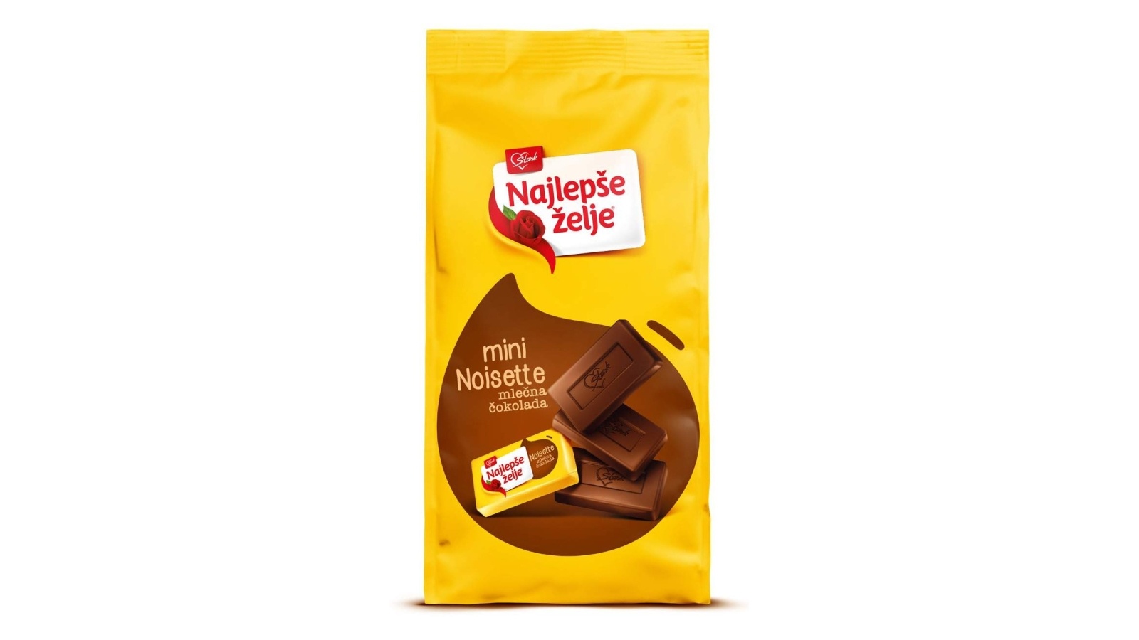 Čokolada ŠTARK Najlepše želje Noisette mini 135g - Cenoteka
