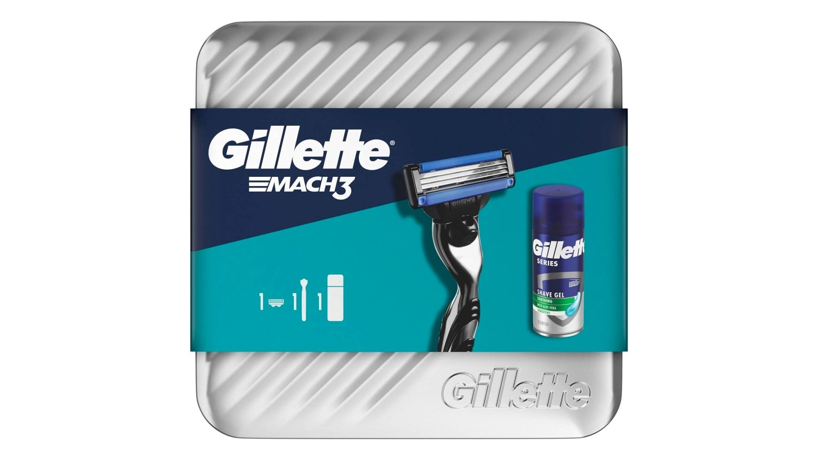 GILLETTE set Mach3 (brijač i gel za brijanje) - Cenoteka