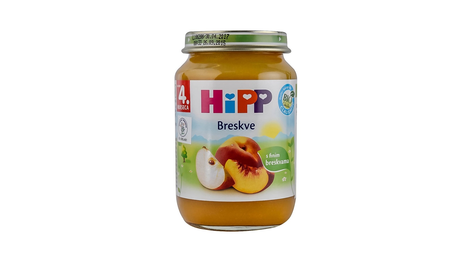 HIPP kašica breskva 190g - Cenoteka