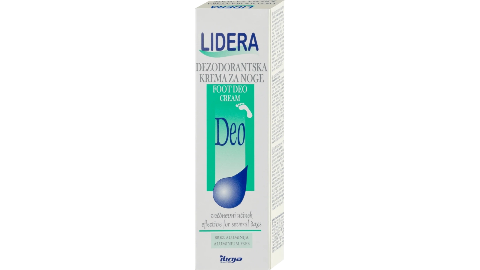 LIDERA Deo krema za noge 50ml - Cene i Akcije