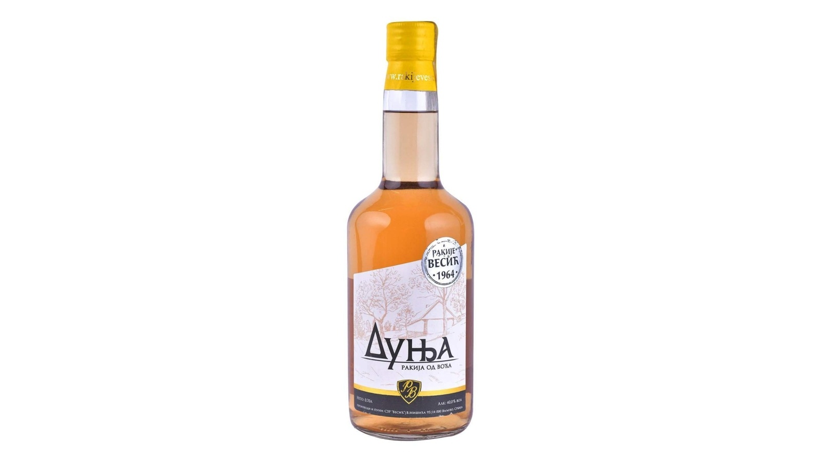 Rakija VESIĆ dunja 0,7l - Cenoteka