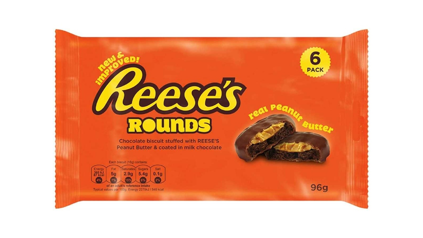 REESES'S peanut butter rounds 96g - Cenoteka
